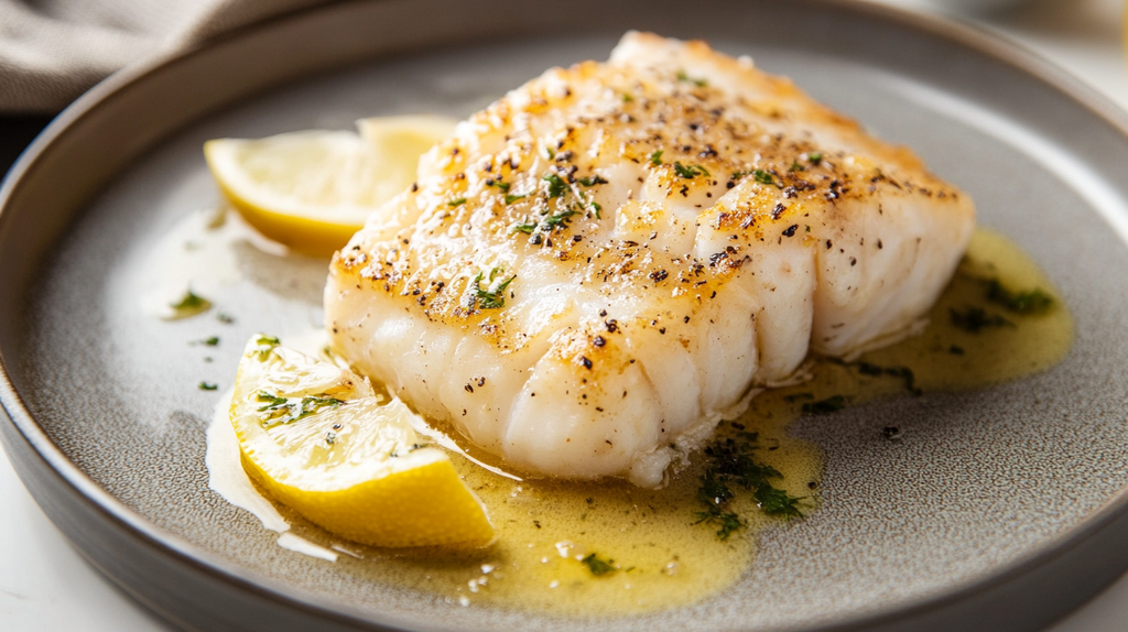 Cod with Lemon Herb Butter – justcaught.co.uk